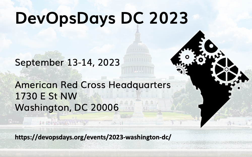 devopsdays Washington, D.C. 2023 devopsdays Washington, D.C. 2023