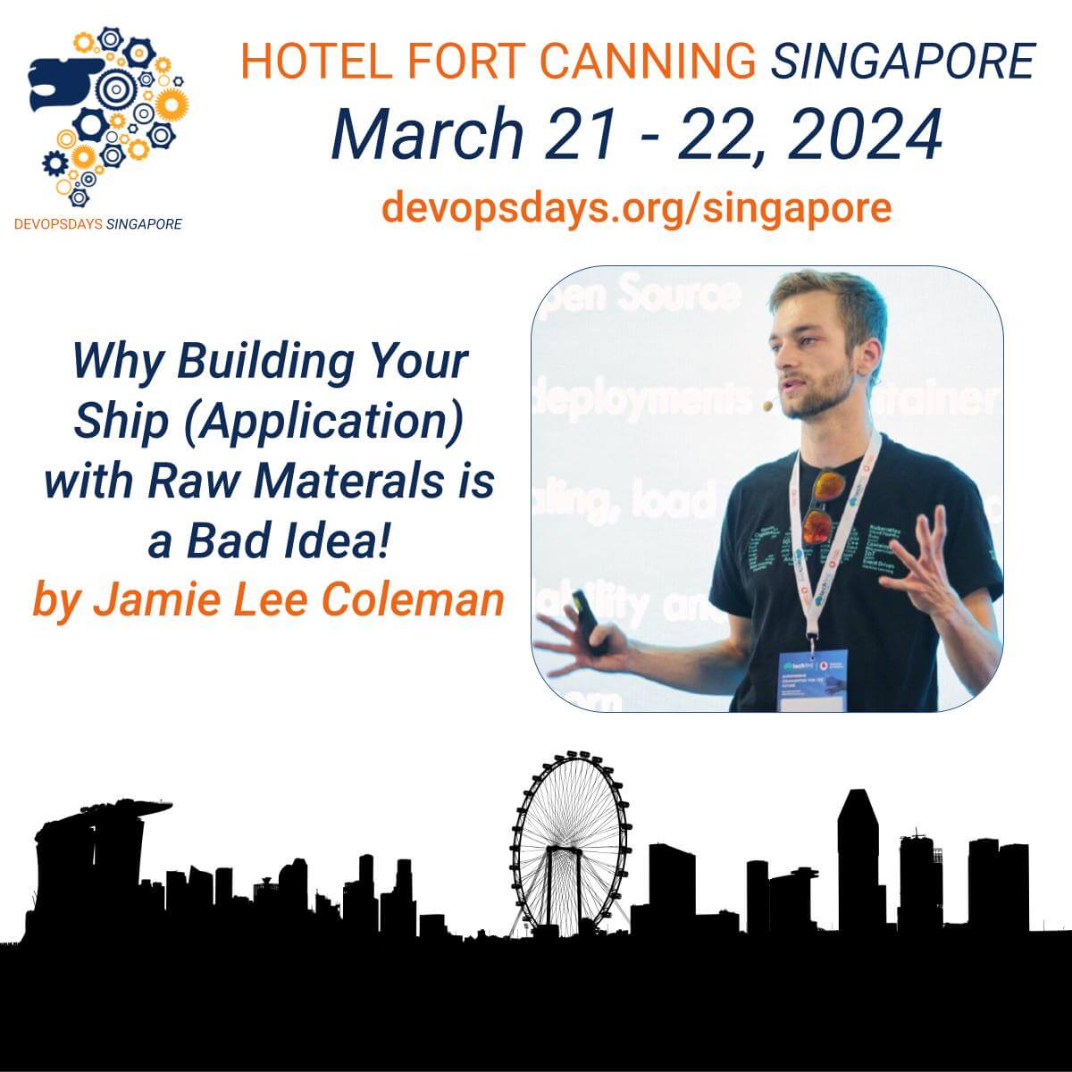 Why Building Your Ship (Application) with Raw Materials is a Bad Idea! - devopsdays singapore 2024