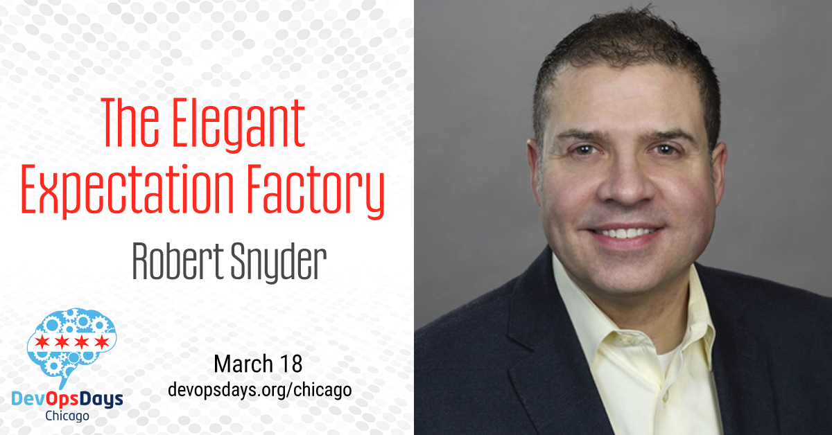 Robert Snyder - devopsdays Chicago 2025